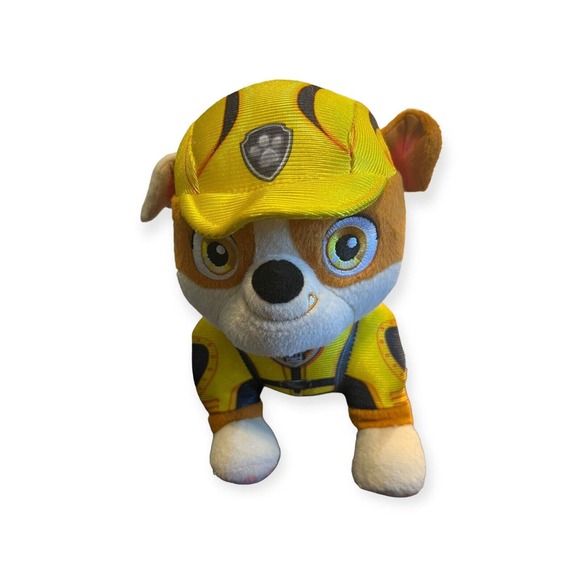Spin Master | Toys | Paw Patrol Rubble Plush Stuffed Animal Toy Rescue ...